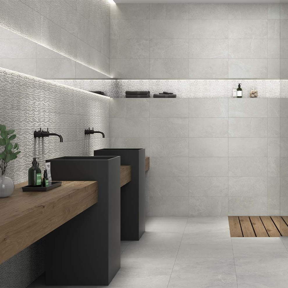 Cliveden White Matt Ceramic Wall Tile 500mm x 250mm (8 per Box) - Buy ...