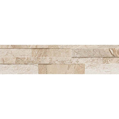 Oswald Beige Split Face Matt Porcelain Wall Tile 150mm x 610mm (11 per ...