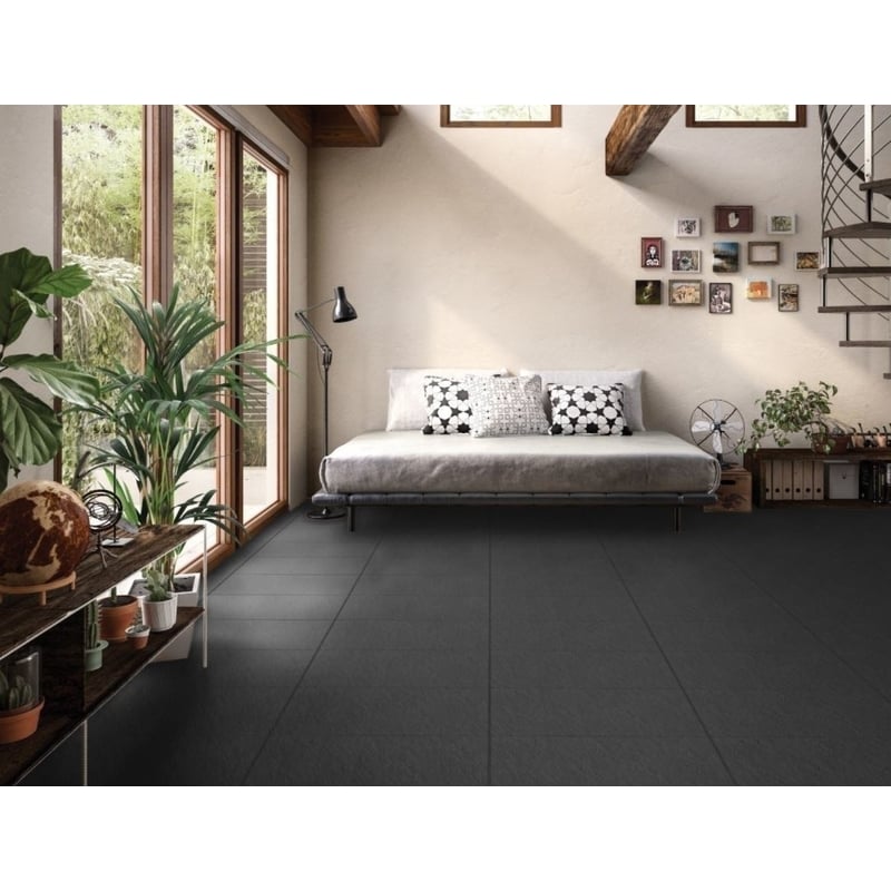 RAK Lounge Dark Anthracite Rustic Tiles - Shop Online