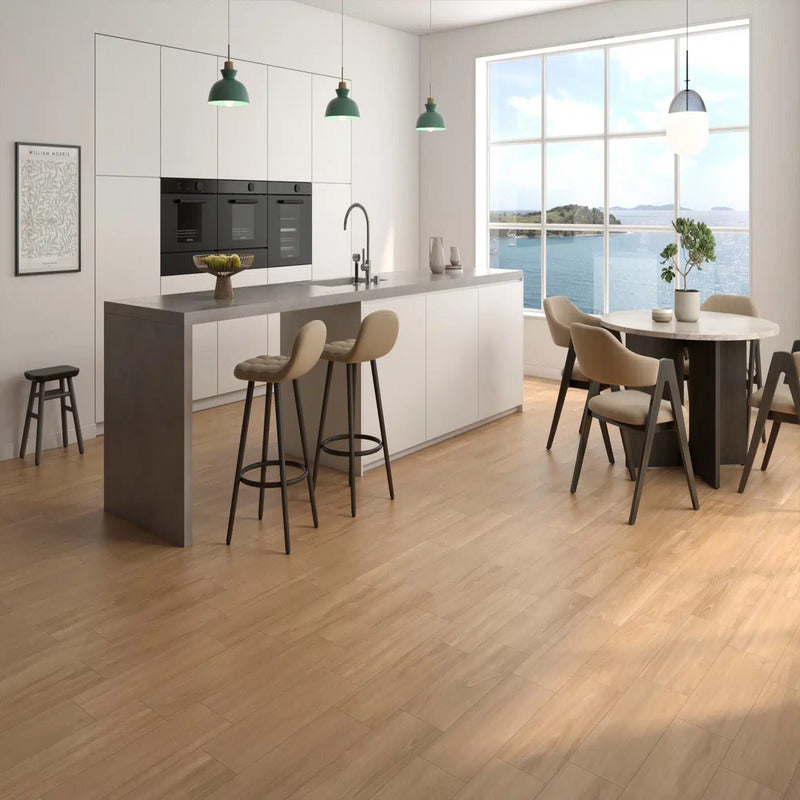 Ada Porcelain Matt Wood Effect Wall & Floor Tile (13 Per Box) - Shop ...