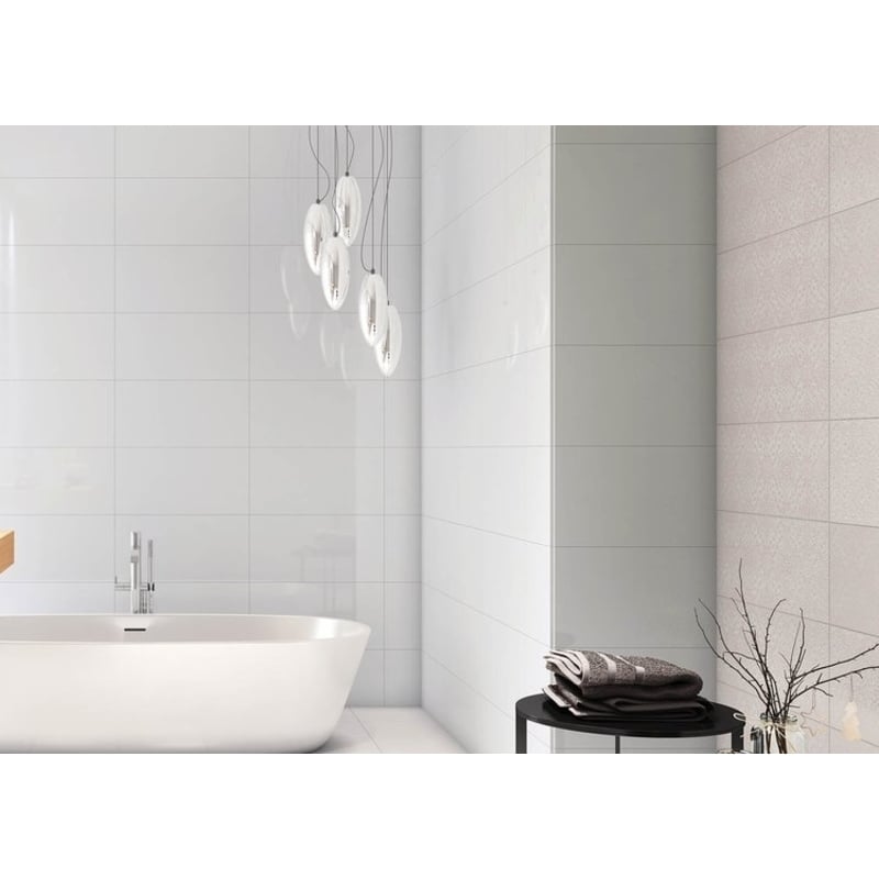 RAK Monza White Tiles (Matt Finish) - Shop Online – Tiles4Less